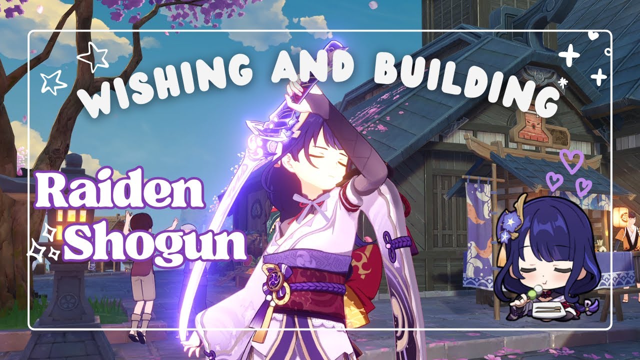 🫧pulling for Raiden Shogun | farming + building 🫐‧₊˚ 💜 - YouTube