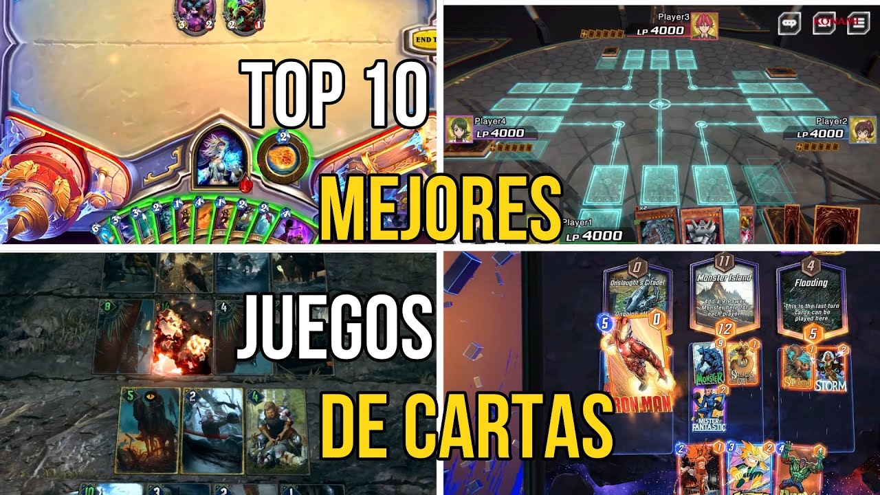 Los Mejores JUEGOS de CARTAS Para Android & IOS - YouTube