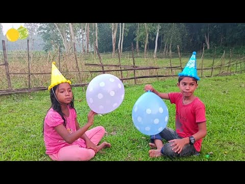 kids fun with balloon popping and learn colors | kids play balloon ...