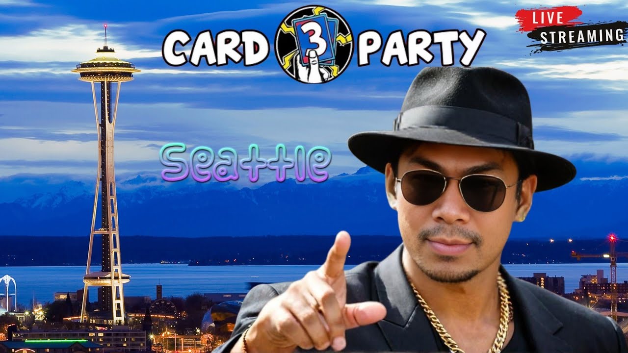 Card Party Seattle - Friday night Main Event - YouTube
