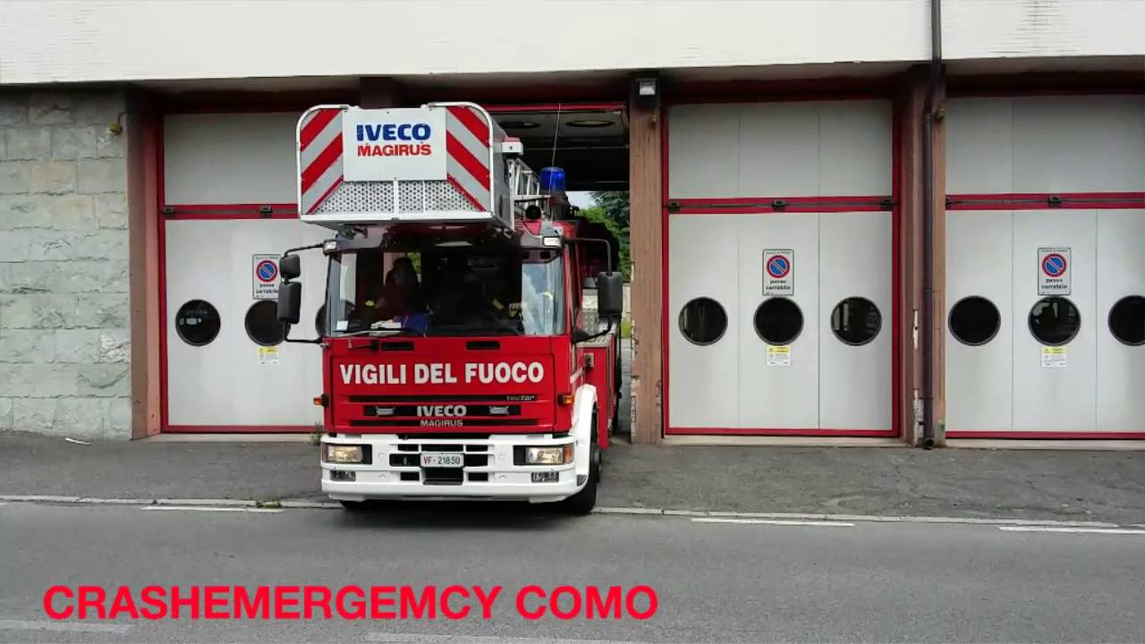 AS Eurofire + APS volvo FL 280 IV vigili del fuoco Monza in emergenza ...