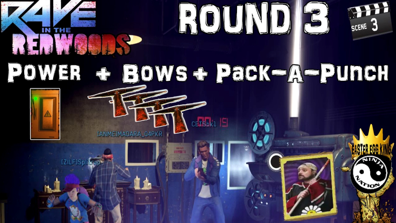 POWER + BOWS & PACK-A-PUNCH ON ROUND 3 "RAVE IN THE REDWOODS" ☯SUB 4 ...