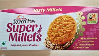Sunfeast Farmlite Super Millets Ragi u0026 Jowar Cookie... | Doovi