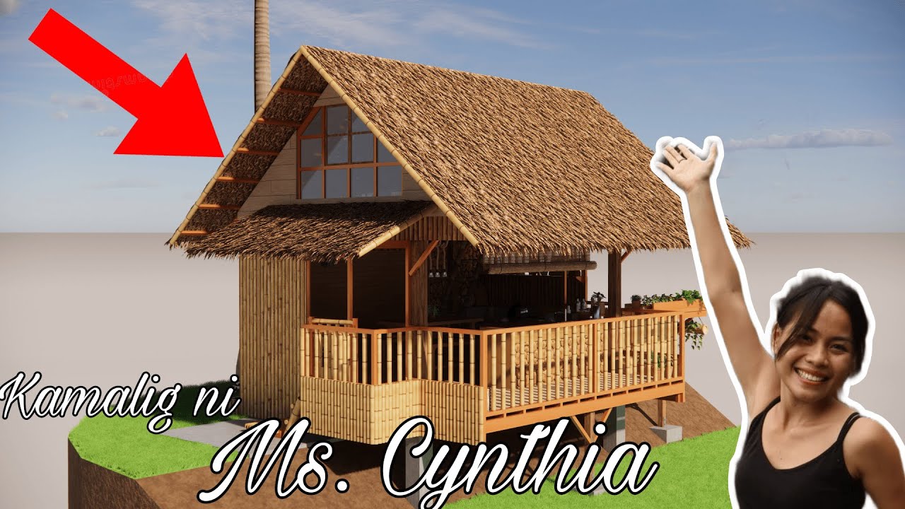 KAMALIG NI MS CYNTHIA | NIPA HUT | 3D CONSTRUCTION ANIMATION - YouTube