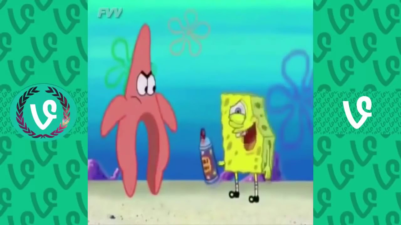 Try Not To Laugh SpongeBob Vine - YouTube