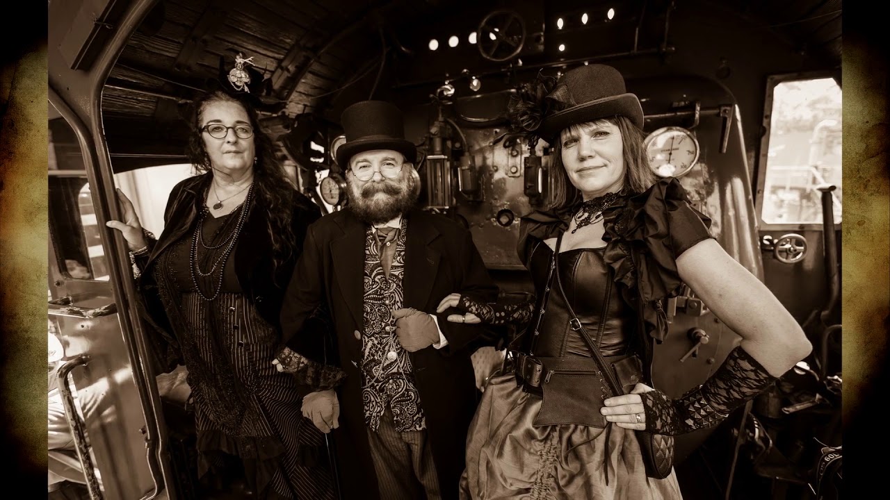 Steampunks at Thirlmere Steamfest 2018 - YouTube