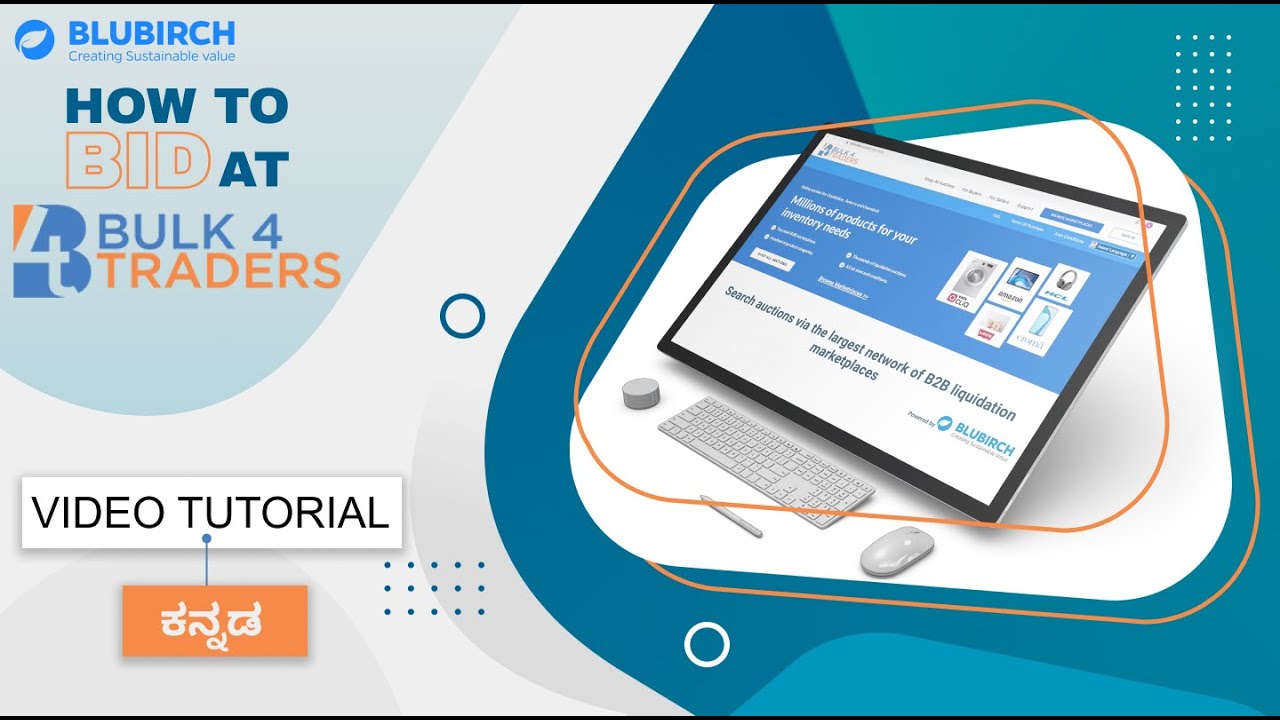 How to bid at bulk4traders Kannada - YouTube