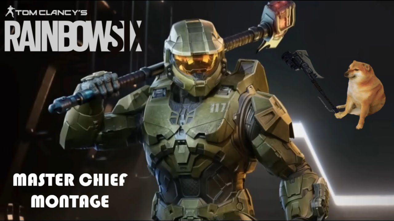 Master Chief Montage be like - Rainbow Six Siege - YouTube