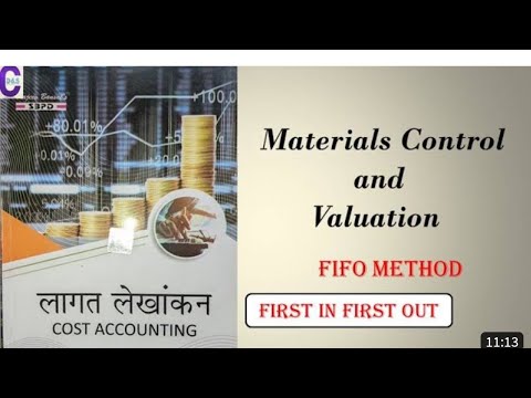 Cost Accounting || Materials Control and Valuation|| FIFO Method ...