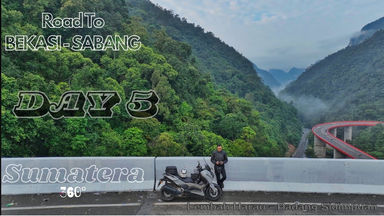 Day 5, Solo Touring Bekasi-Sabang | Harau - Padang Sidimpuan (361km ...