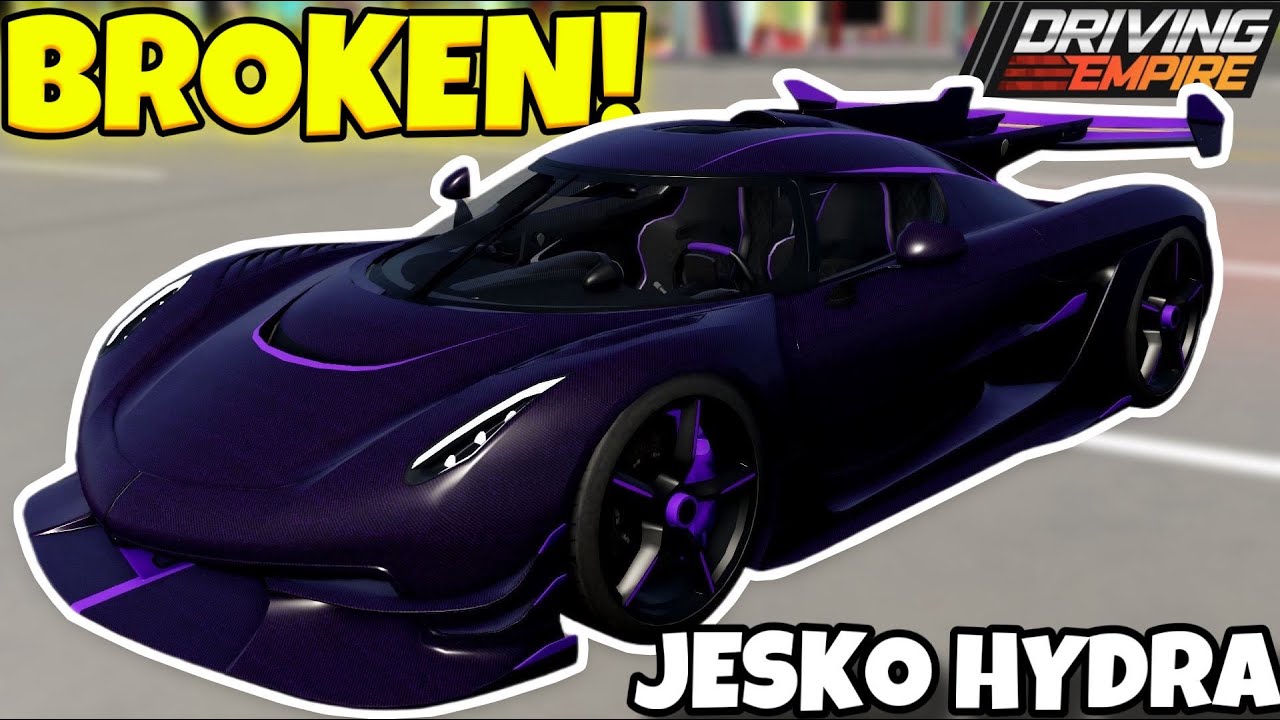 JESKO HYDRA NOW *BROKEN* IN Driving Empire! - YouTube