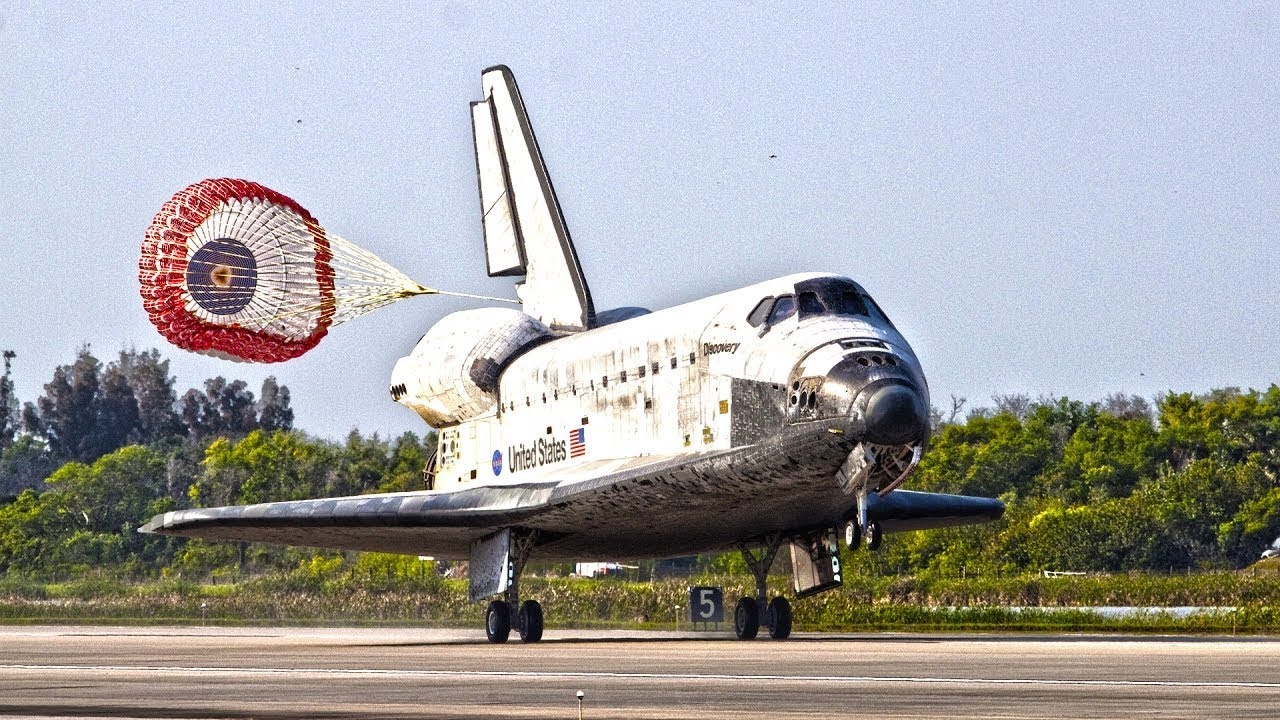 Space Shuttle Landing | This is how the Space Shuttle landed after ...