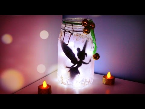 How to Make - Tinker Bell Fairy Jar - YouTube