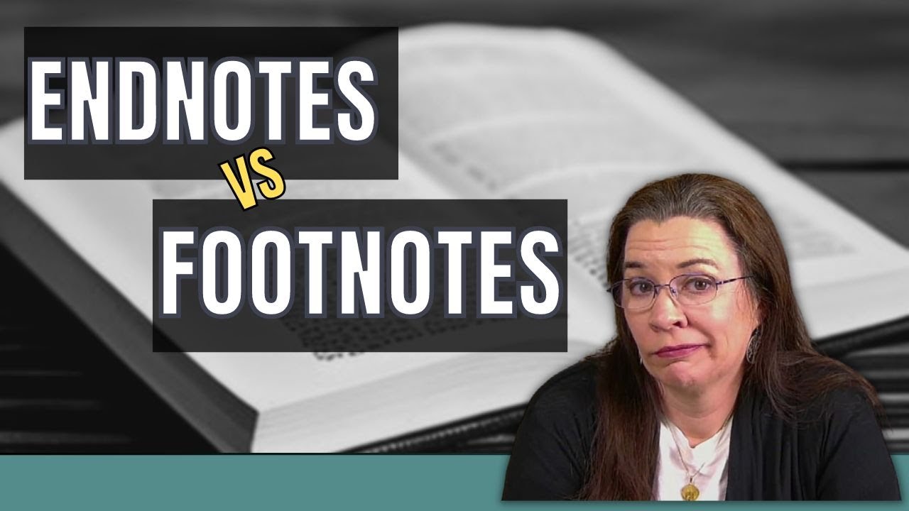 Endnotes vs Footnotes: Best Option for Published Genealogies - YouTube