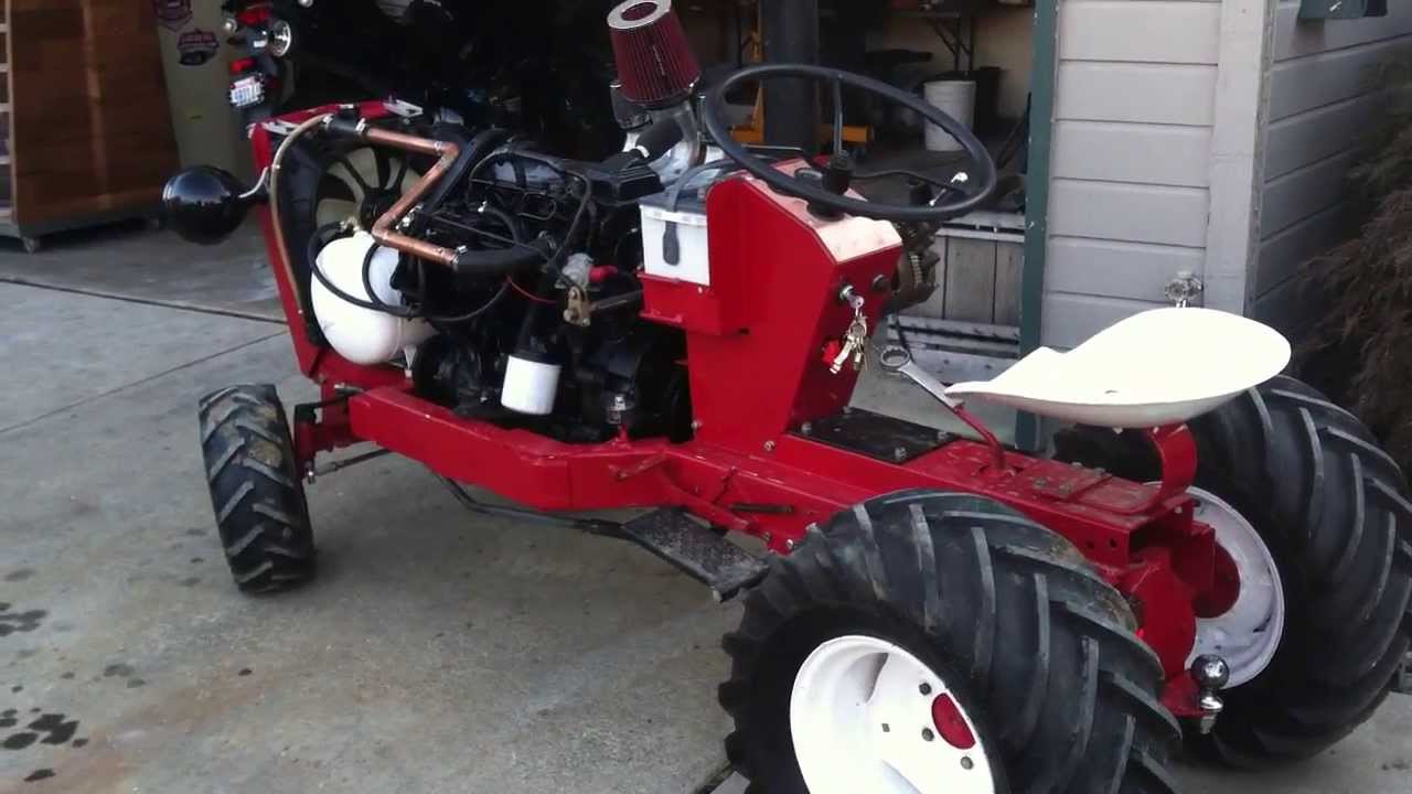 Frankentractor Cub Cadet Modifications - YouTube