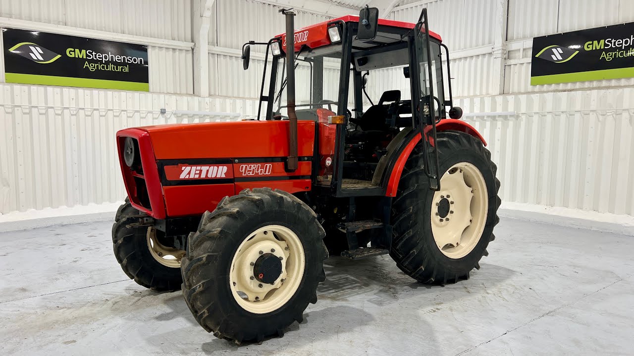 ZETOR 9540 ONLY 255 HOURS WALK AROUND - YouTube