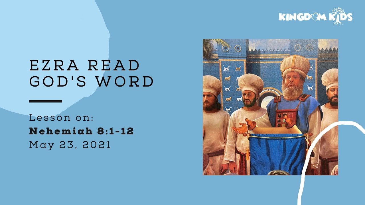 Ezra read God's word | Children's Sunday School - YouTube