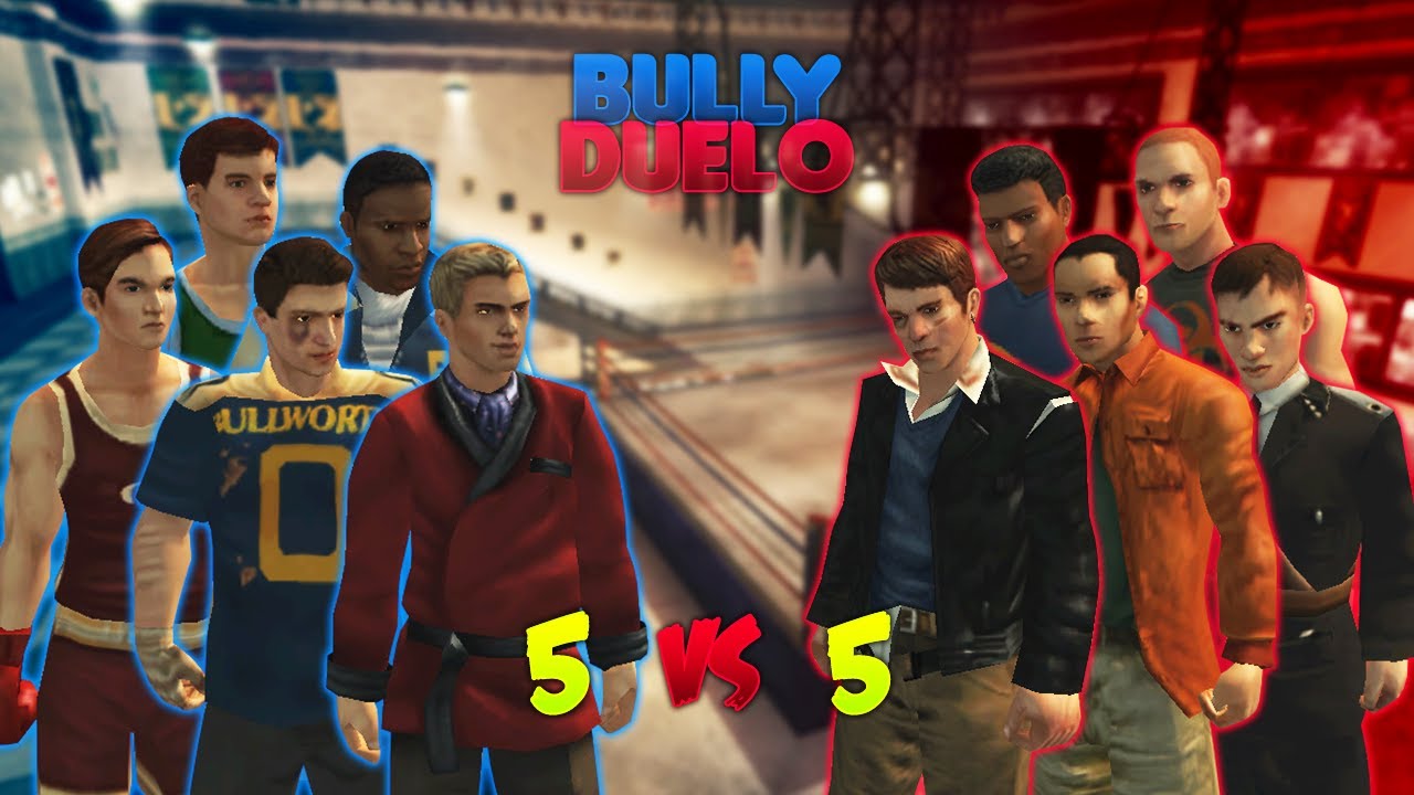Bully SE: Ted, Damon, Derby, Bif & Bryce (No Antigrappling) VS Johnny ...
