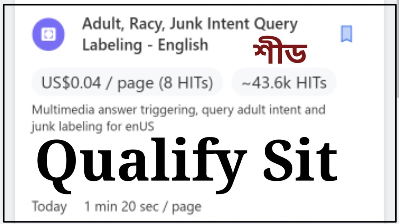 Adult, Racy, Junk Intent Query Labeling - English | Adult, Racy, Junk ...