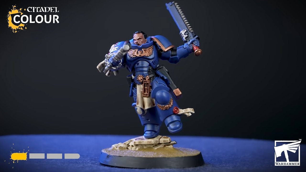 How to Paint: Lieutenant Titus | Beginner | Warhammer 40,000 - YouTube