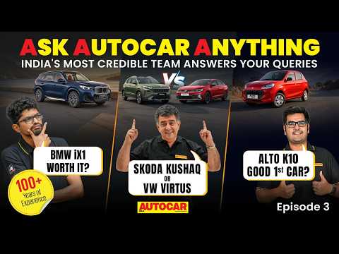 Ask Autocar Anything - Alto K10 as a first car, Kushaq vs Virtus & more | AAA Ep. 3