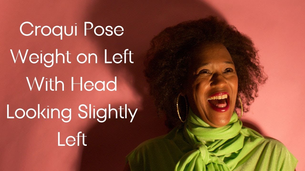 Croqui Pose Weight on Left with Head Looking Slightly Left - YouTube