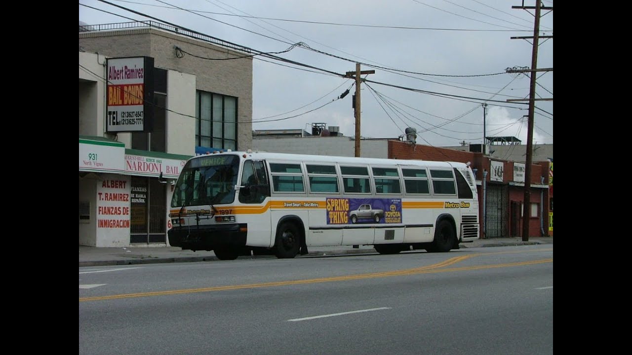 [SOUND RECORDING] Los Angeles Metro | 1989 TMC RTS-06 #1985 - YouTube