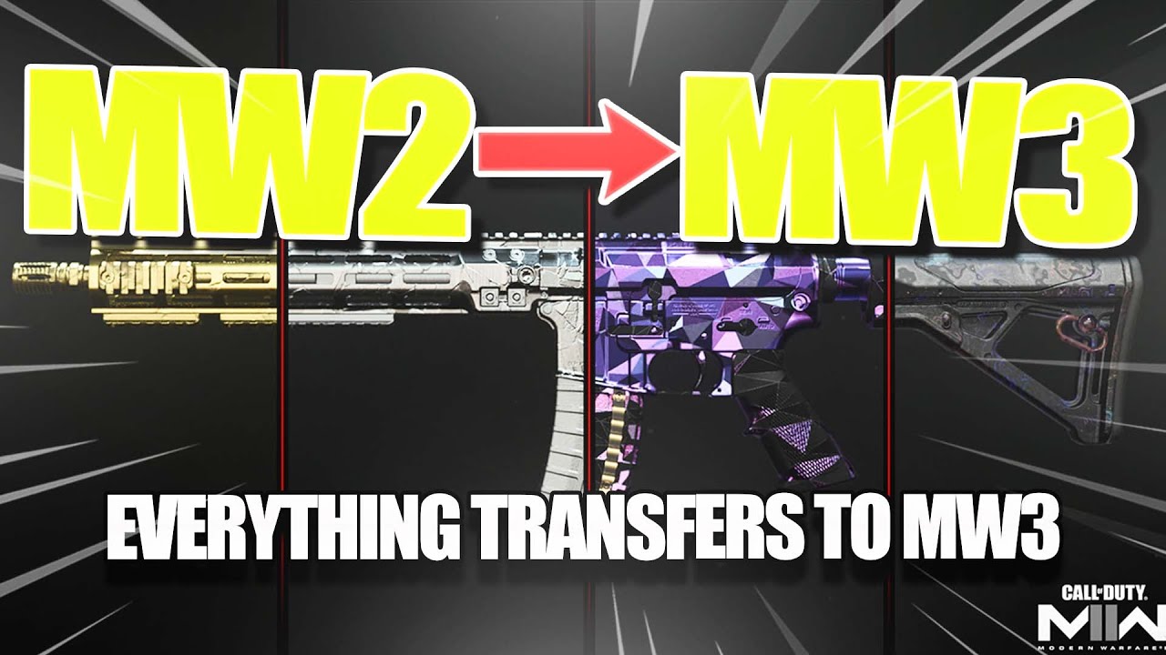 *EVERYTHING* Is Transferring From MW2 TO MW3! | Call Of Duty MW2 ...