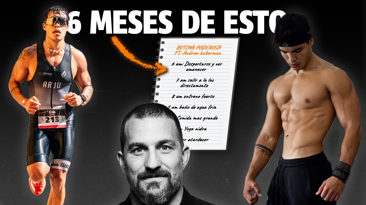 La rutina de HÁBITOS PODEROSOS para ATLETAS FITNESS fT: Andrew Huberman ...