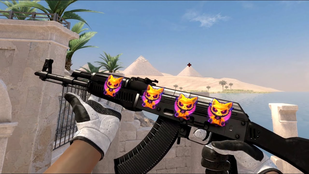 [STICKER COMBO] 4x PURRURISTS FOIL STICKERS SHOWCASE (AK-47 SLATE ...