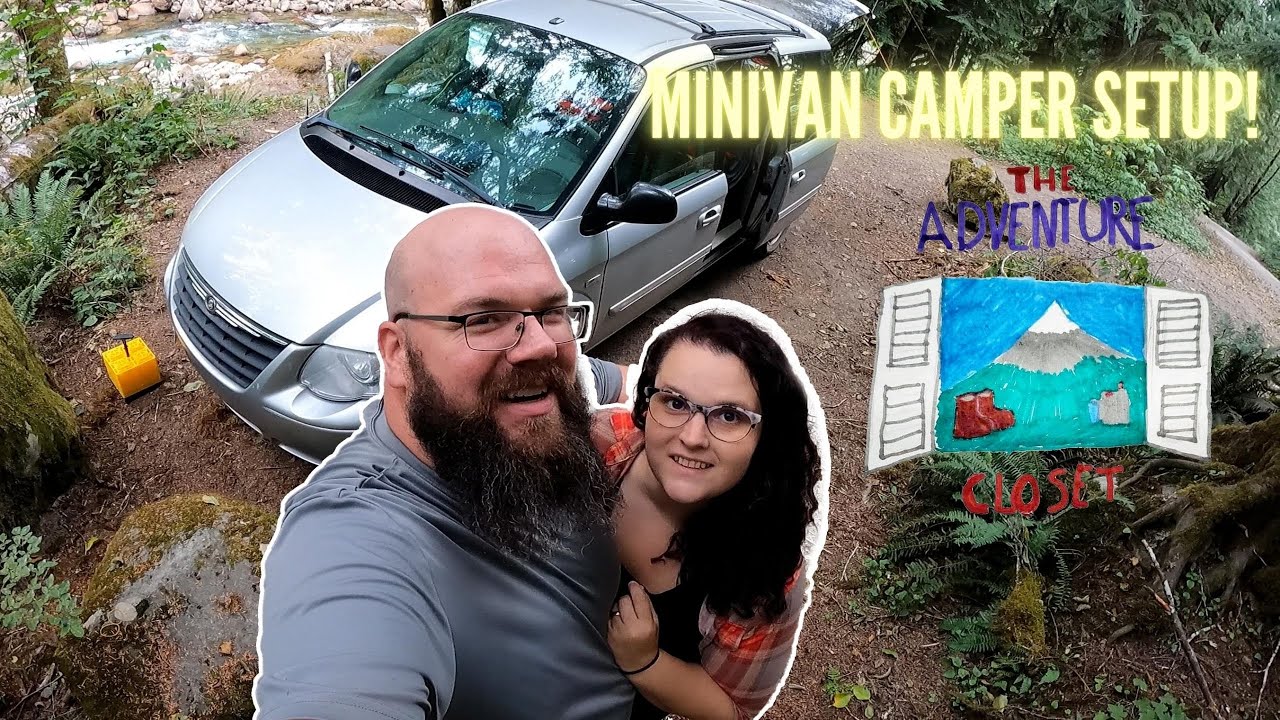 We Camped in Opal the Minivan! - YouTube