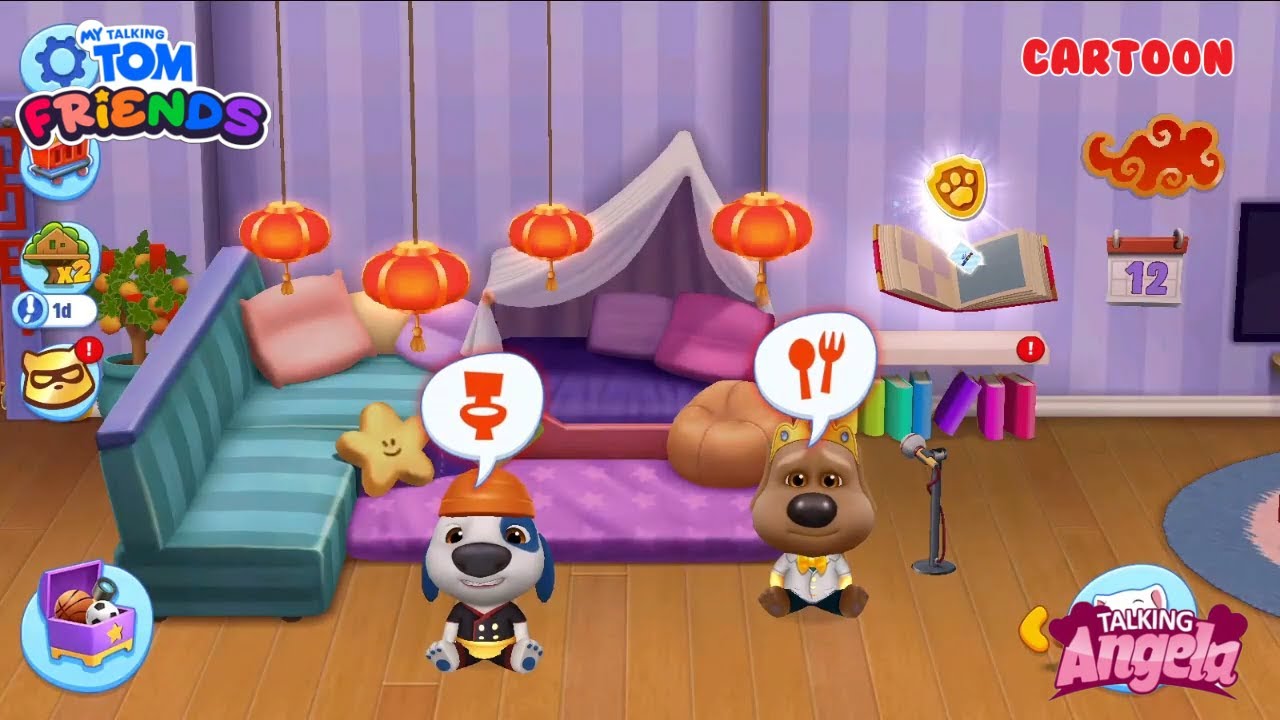 My Talking Tom Friends cartoon 104 | angela | mytalkingtomfriends - YouTube