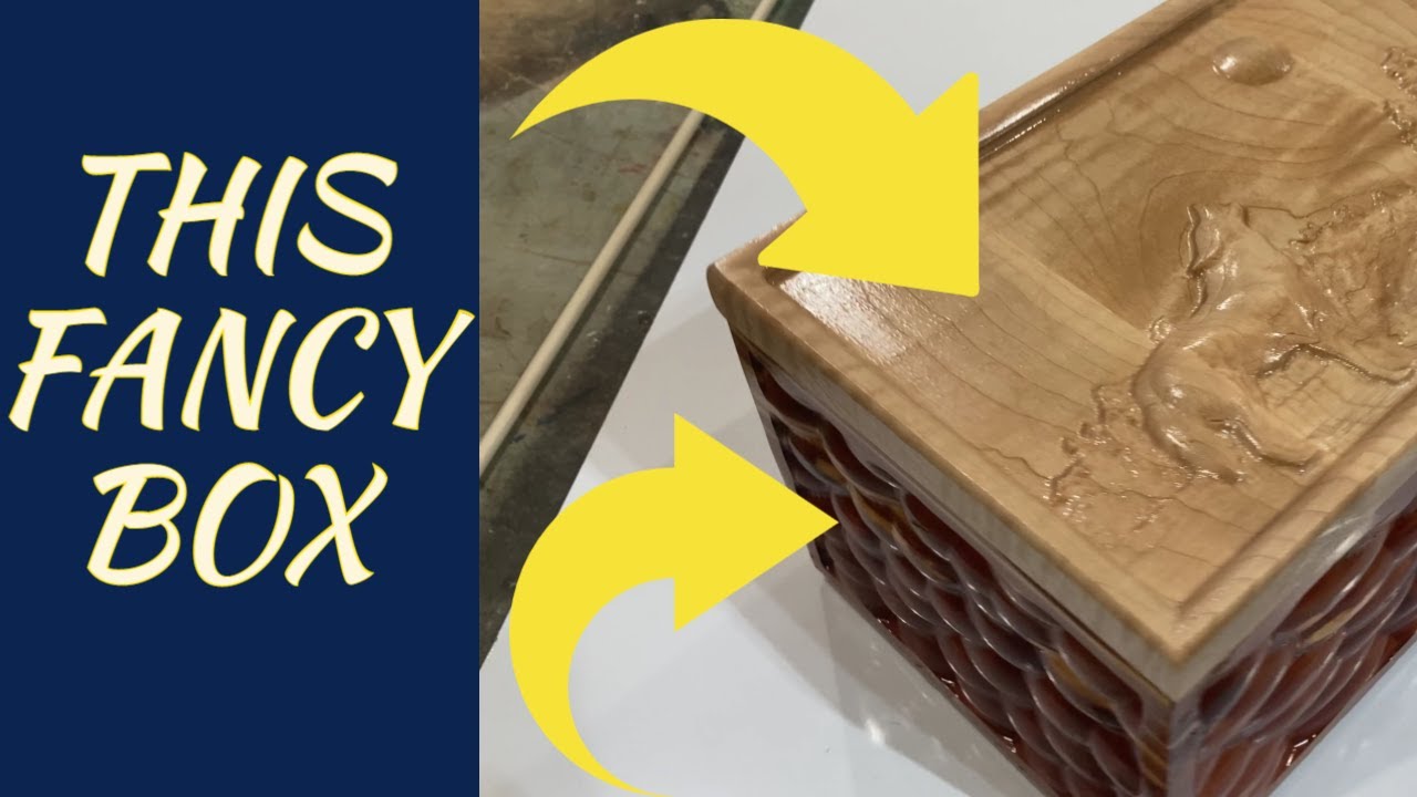 I MADE A FANCY BOX WITH MY CNC USING CARVECO SOFTWARE - YouTube