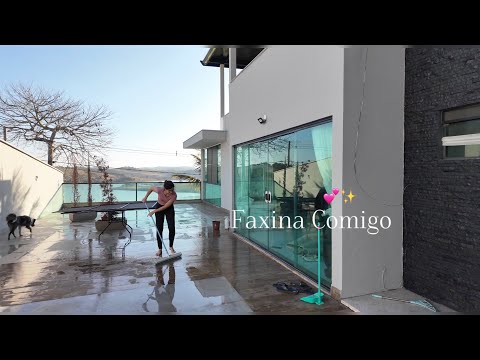 Limpando a casa para receber visitas  🏠💕 | Faxina completa! Lavei banheiro, limpeza na cozinha