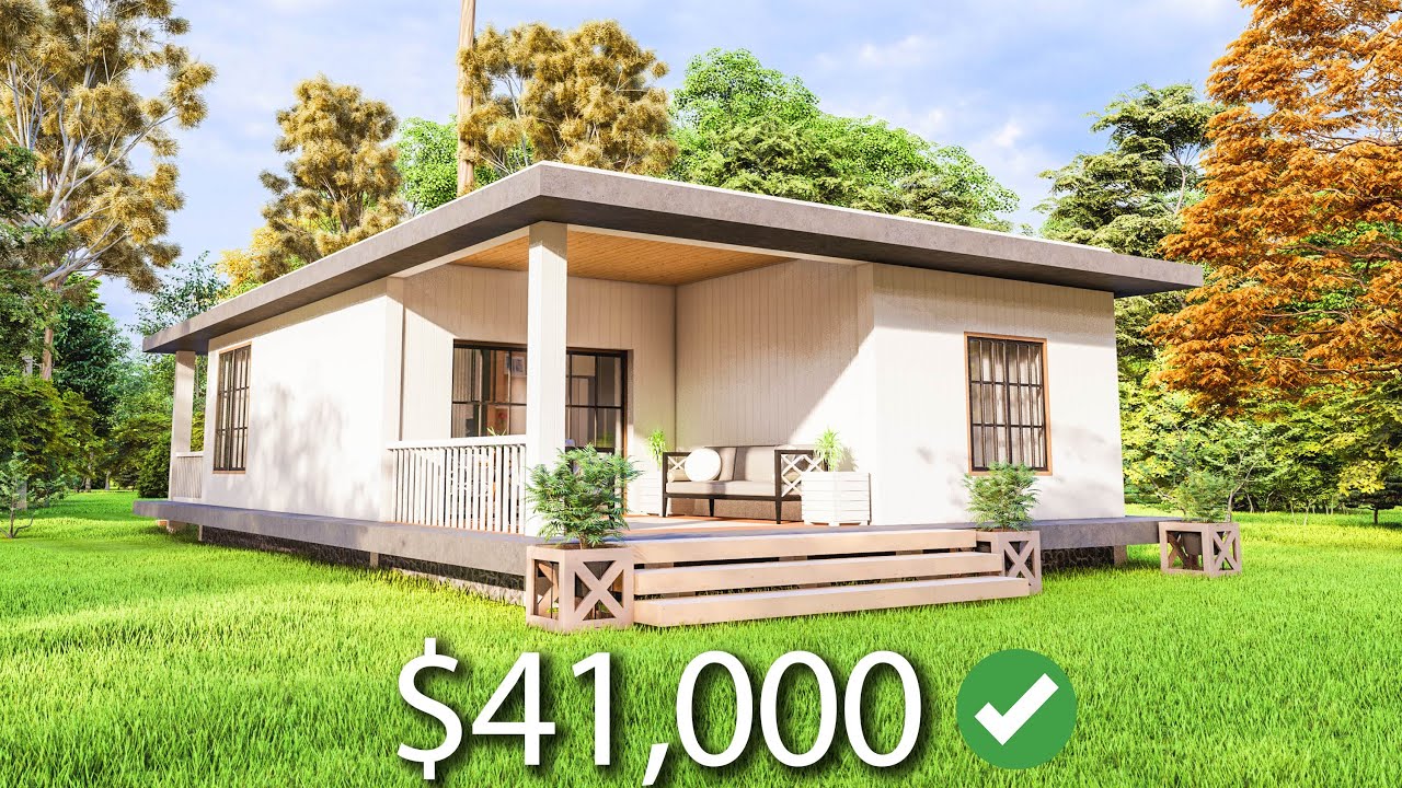 (8x12 Meters) Modern House Design | 3 Bedrooms House Tour - YouTube