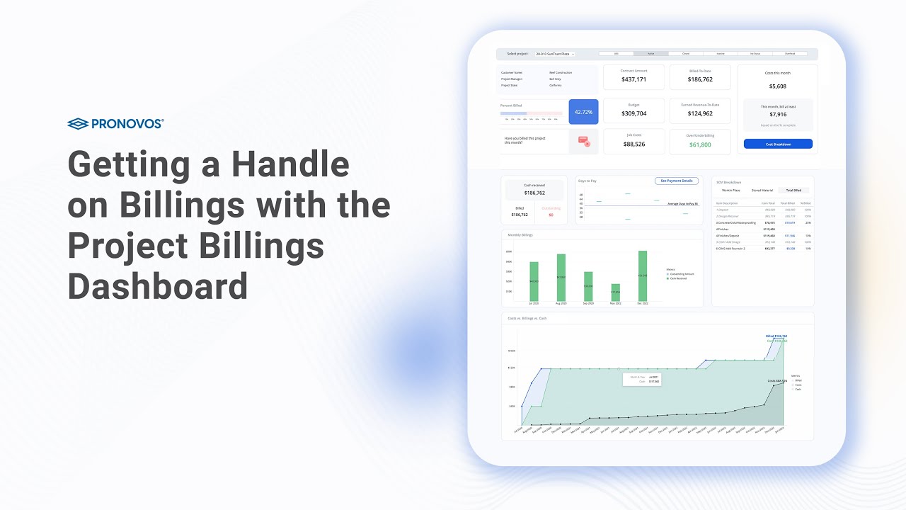 Getting a Handle on Billings with the Project Billings Dashboard - YouTube