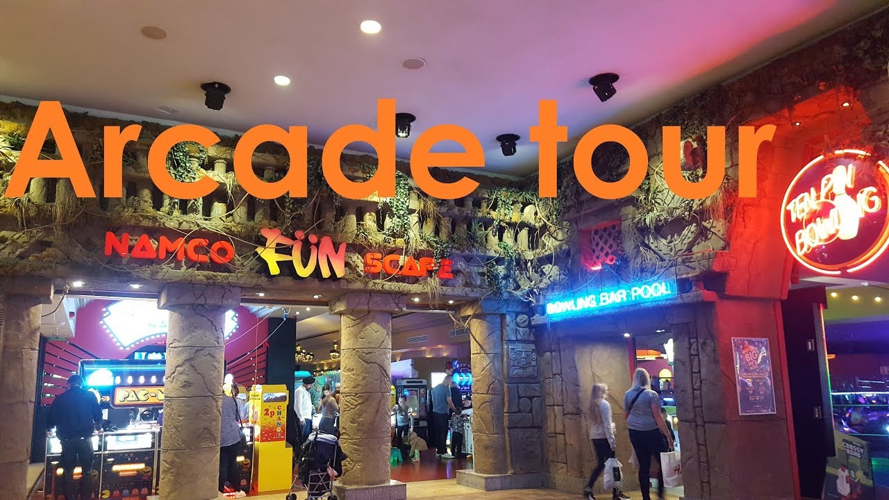 Namco Fun Scape Arcade tour and Gameplay! | Jm Claw Machines - YouTube