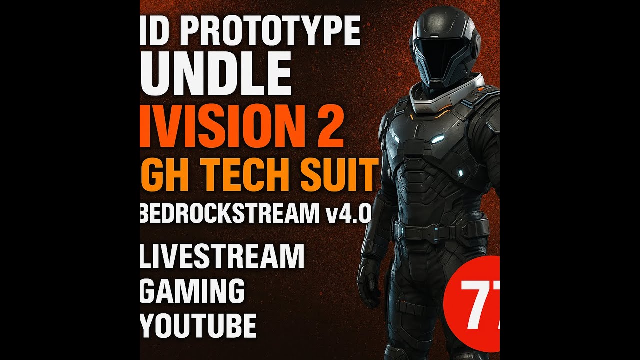 🔥 SHD Prototype Bundle Division 2 High Tech Suit w/ BedrockStream v4.0 ...