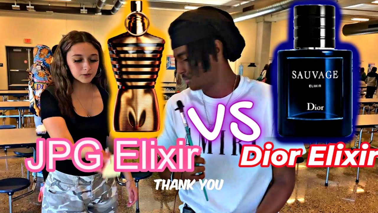 Jean Paul Gaultier Elixir vs Dior SAUVAGE Elixir | HIGH SCHOOL EDITION BEST HIGH School Cologne ...