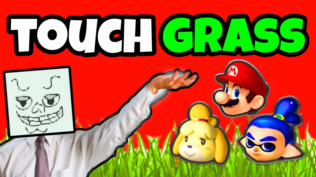 How Fast Can You TOUCH GRASS In EVERY NINTENDO FRANCHISE? *100 SUB ...