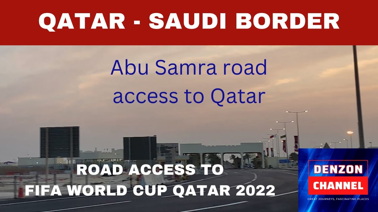 Bu Samra, Qatar & Saudi KSA Border - YouTube