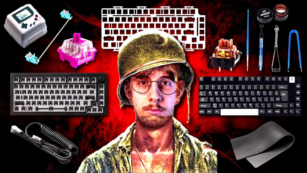 Le Montage de Mon TOUT PREMIER Clavier Custom... - YouTube