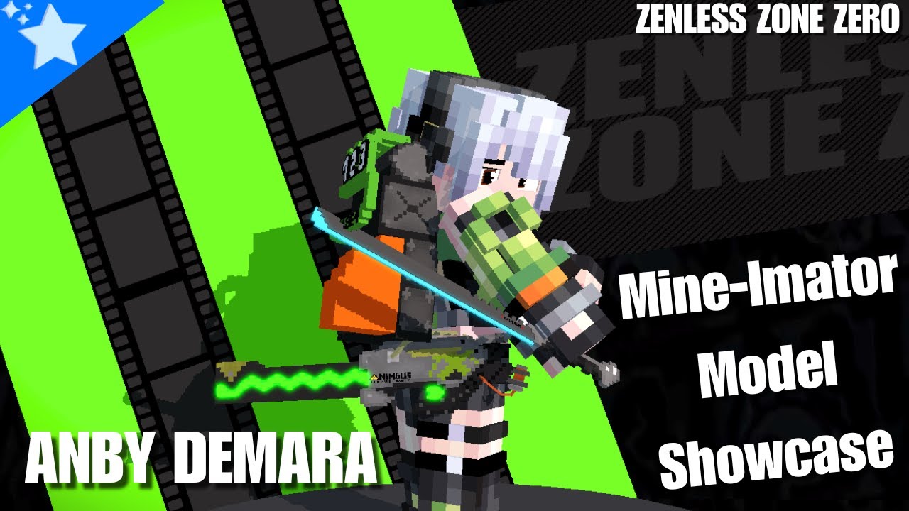 Mine-Imator ZZZ "Anby Demara" Model Showcase - YouTube