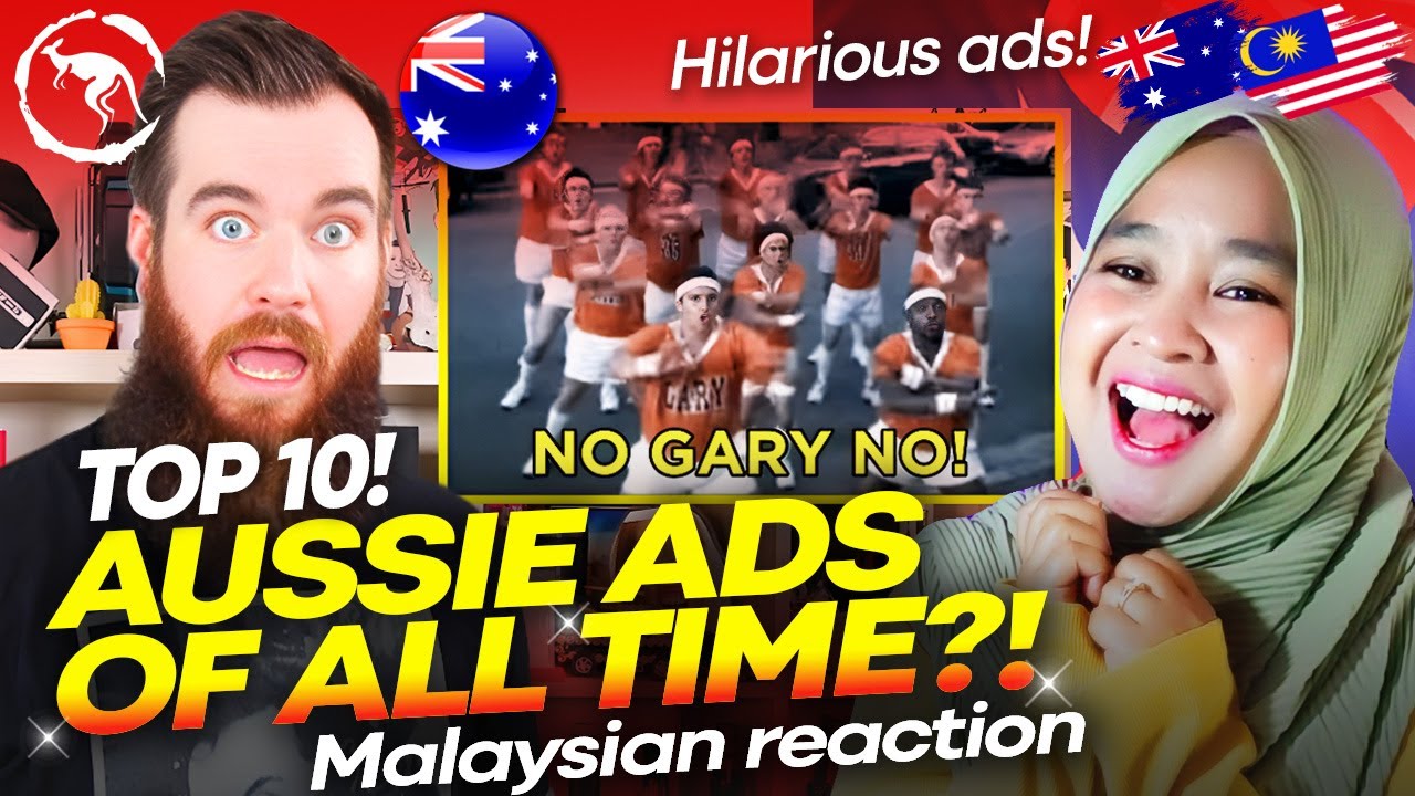 Malaysian React To Top 10 Aussie Ads Of All Time 🇦🇺 - YouTube
