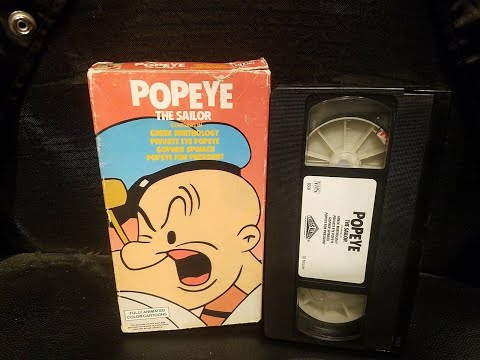 Popeye (Full 1988 Kids Klassics VHS)