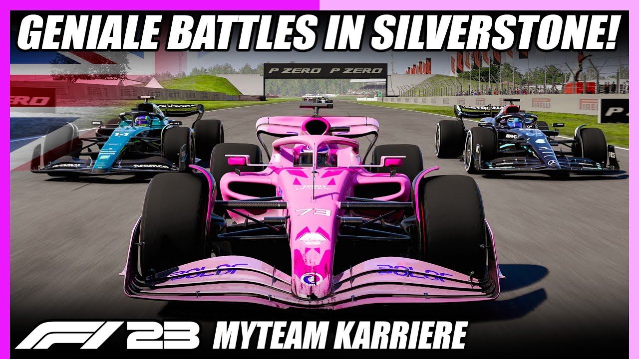 Geniale Battles in Silverstone! 😱 | F1 23 Myteam Karriere #11 - YouTube