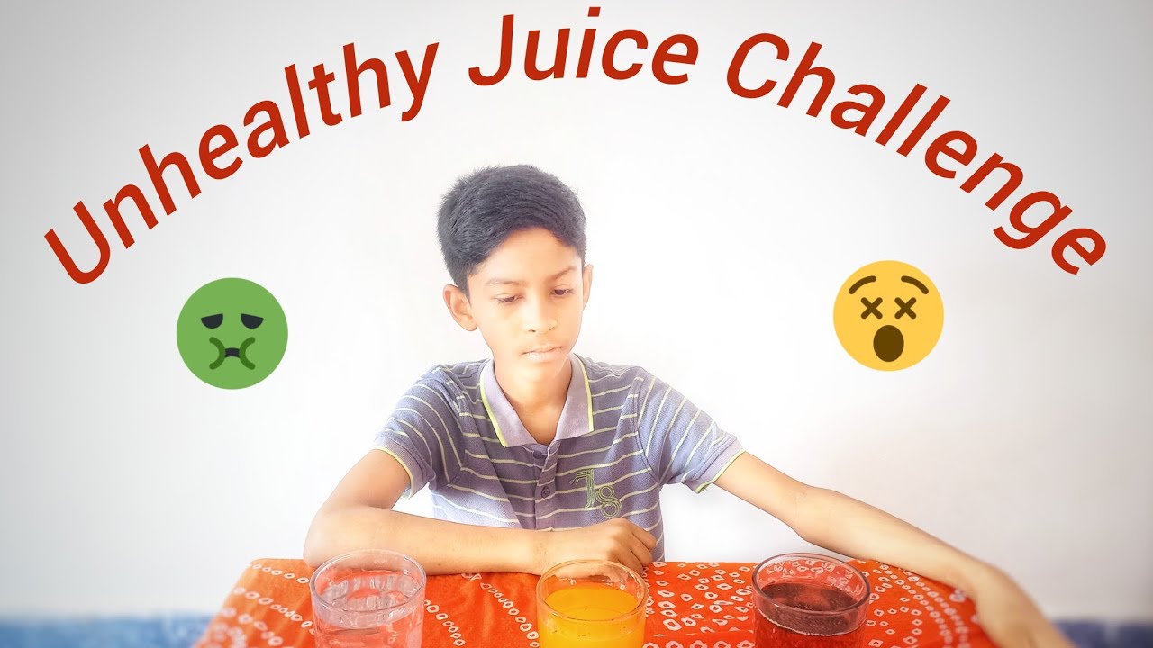The Shocking Truth About Unhealthy Juice Challenge. @RakibHossainvlogs ...