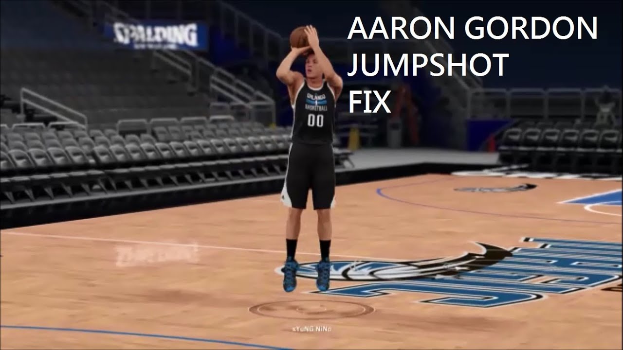 2k16 Aaron Gordon Jumpshot Fix - YouTube