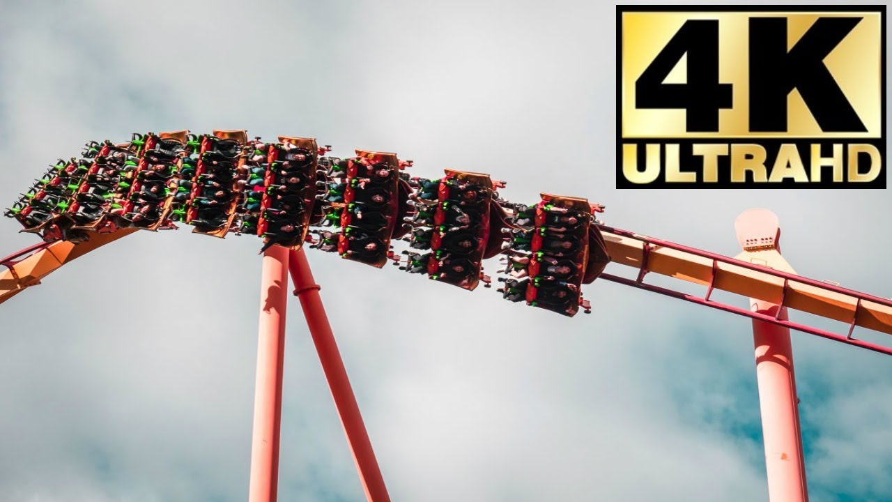 Tatsu Front Seat on Ride 4K POV Six Flags Magic Mountain - YouTube