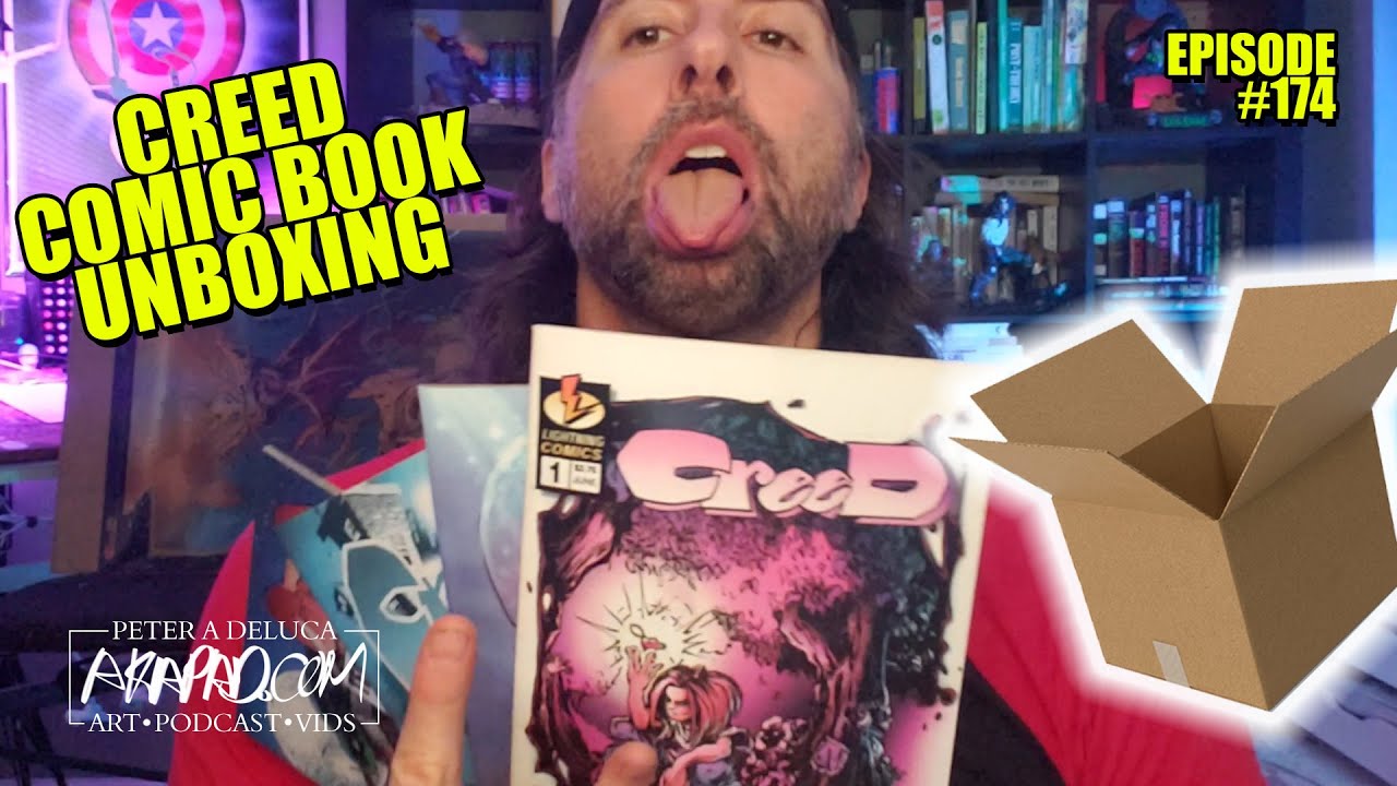 #174 Creed comic book unboxing - YouTube